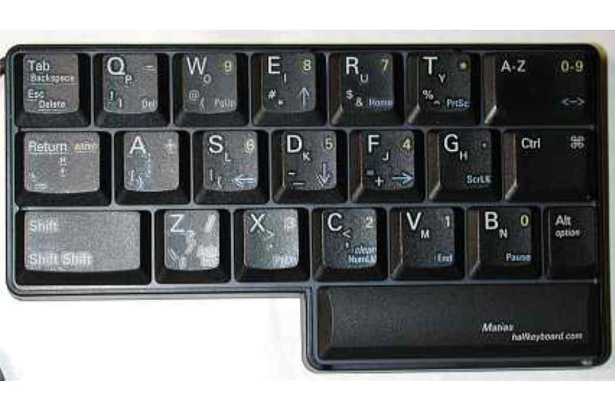 Half Keyboard – Introduction, Keyboard Shortcuts, Fractions More